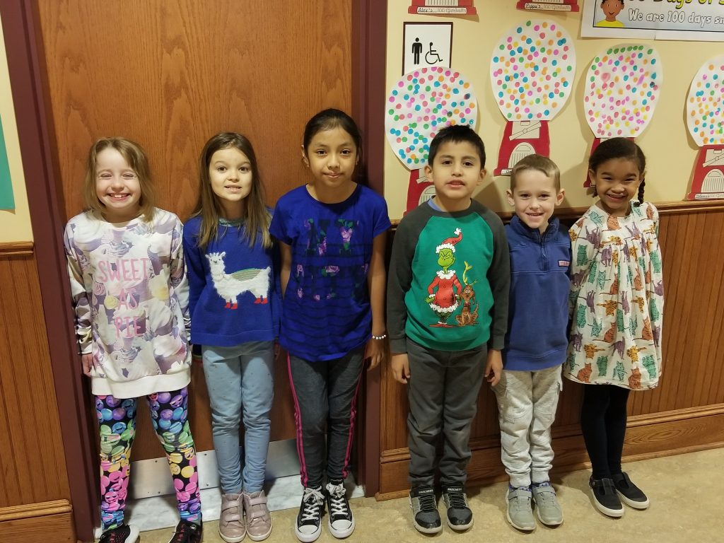 2019 February Students of the Month - Wainscott School