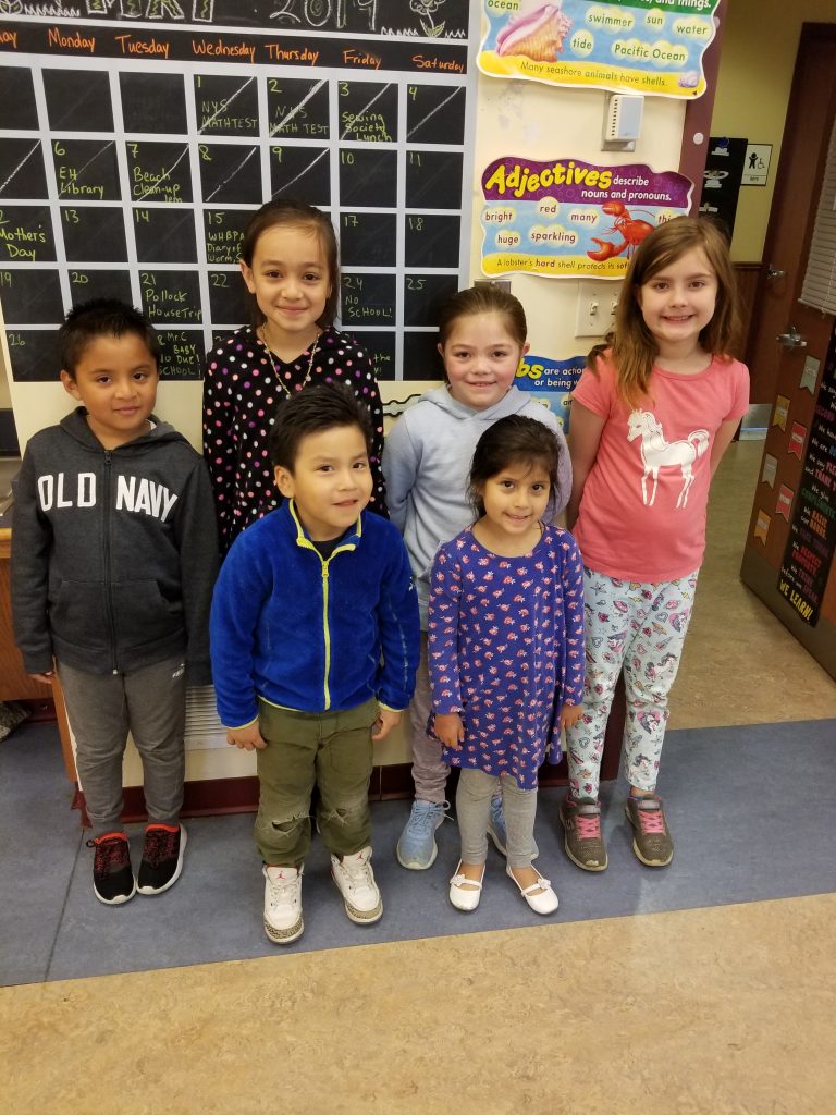 2019 April Students of the Month - Wainscott School